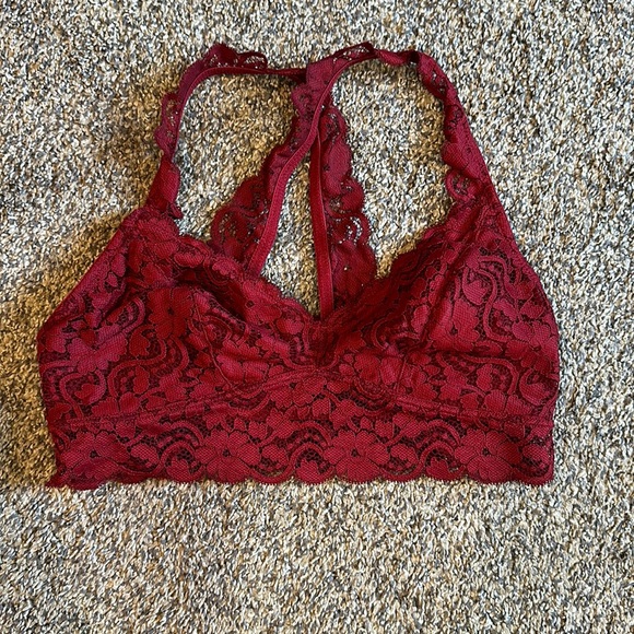 Xhilaration | Intimates & Sleepwear | Target Xhilaration Red Lace Cross ...